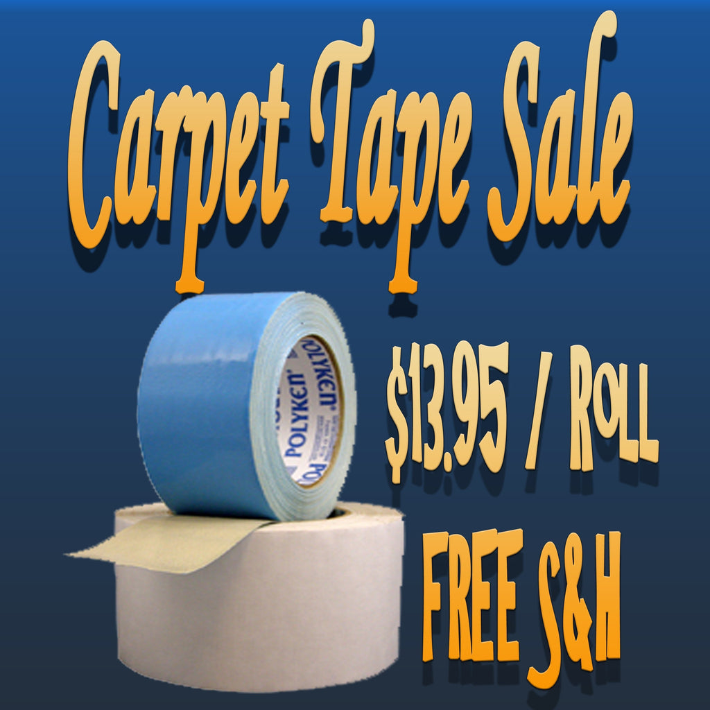 Polyken 105C Multi-Purpose Double Coated Carpet Tape – TapeMonster